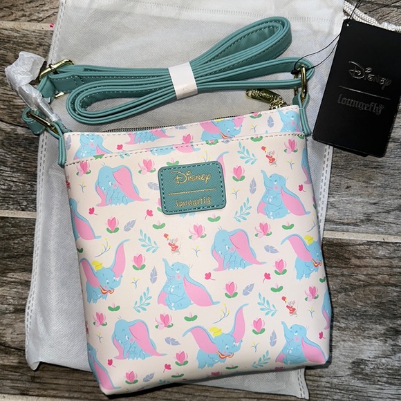 Loungefly | Bags | Nwt Loungefly Disney Dumbo Floral Allover Print ...